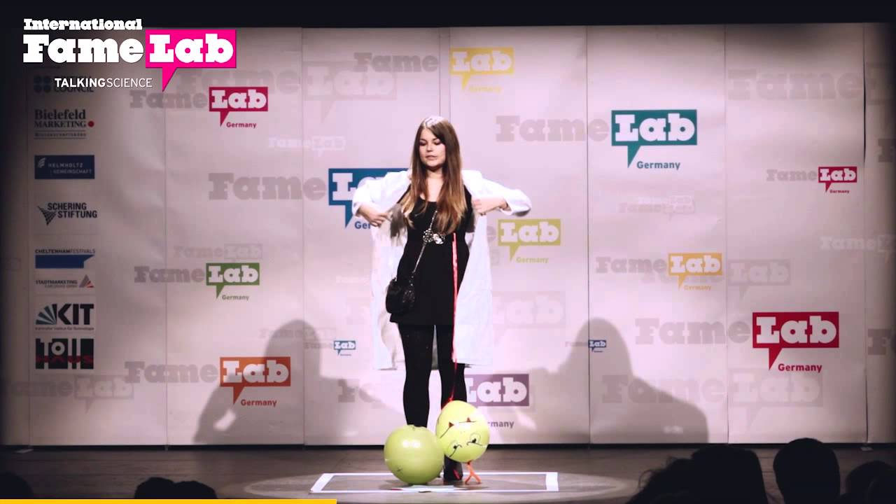 Silvia Gross bei FameLab 2015 im Tollhaus Karlsruhe - Vorentscheid ...