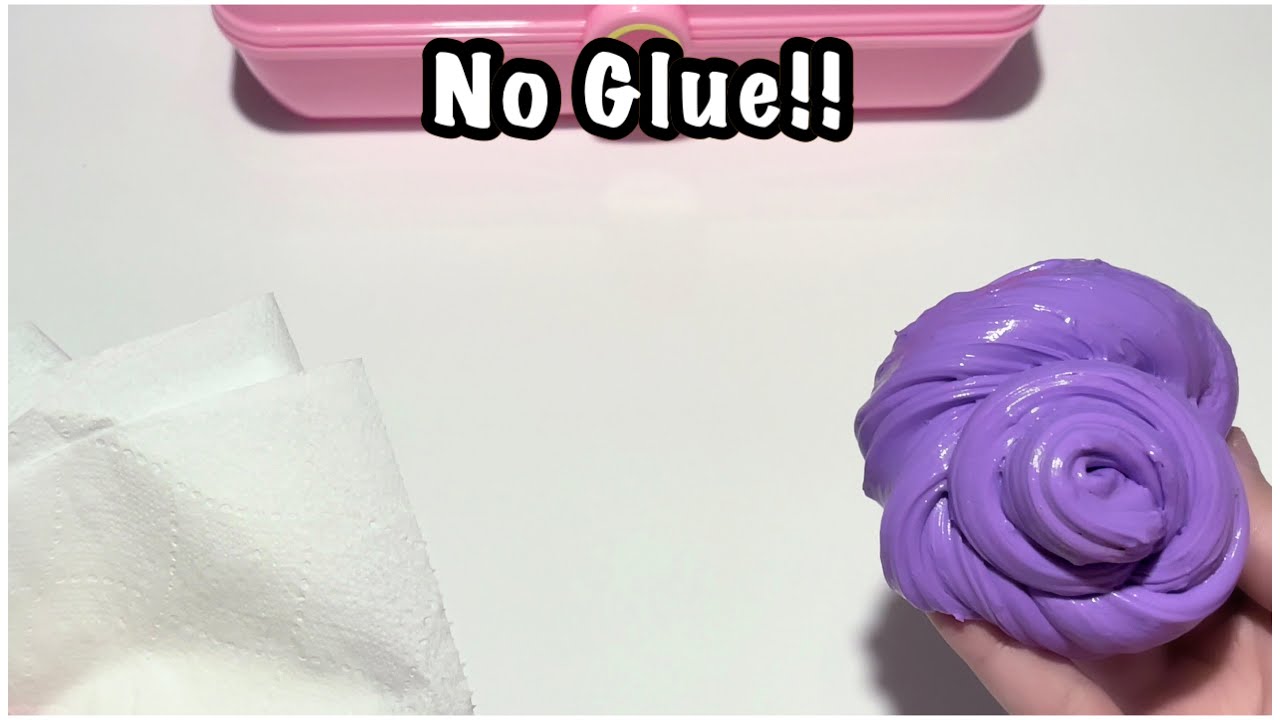 Paper Slime!! 🧼 How To Make Easy No Glue Paper Slime!! - YouTube