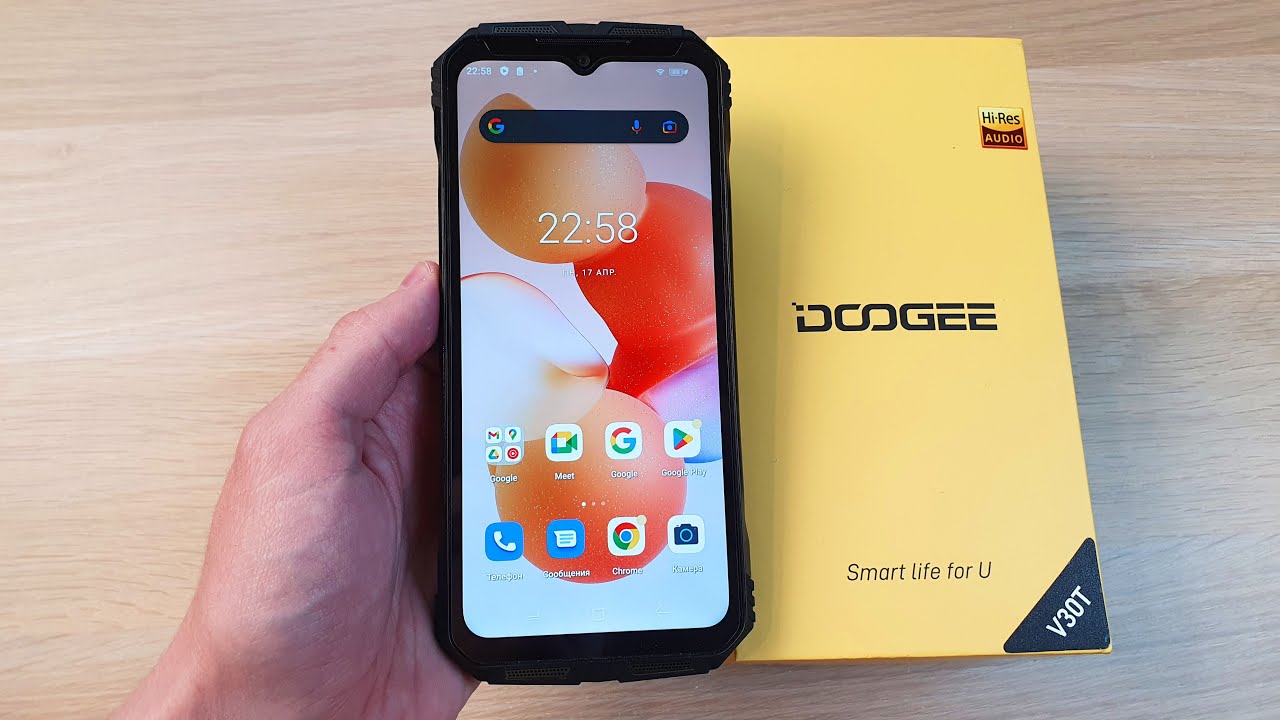 DOOGEE V30T - МОЩНЫЙ ЗАЩИЩЕННЫЙ СМАРТФОН С БОЛЬШОЙ ПАМЯТЬЮ! - YouTube