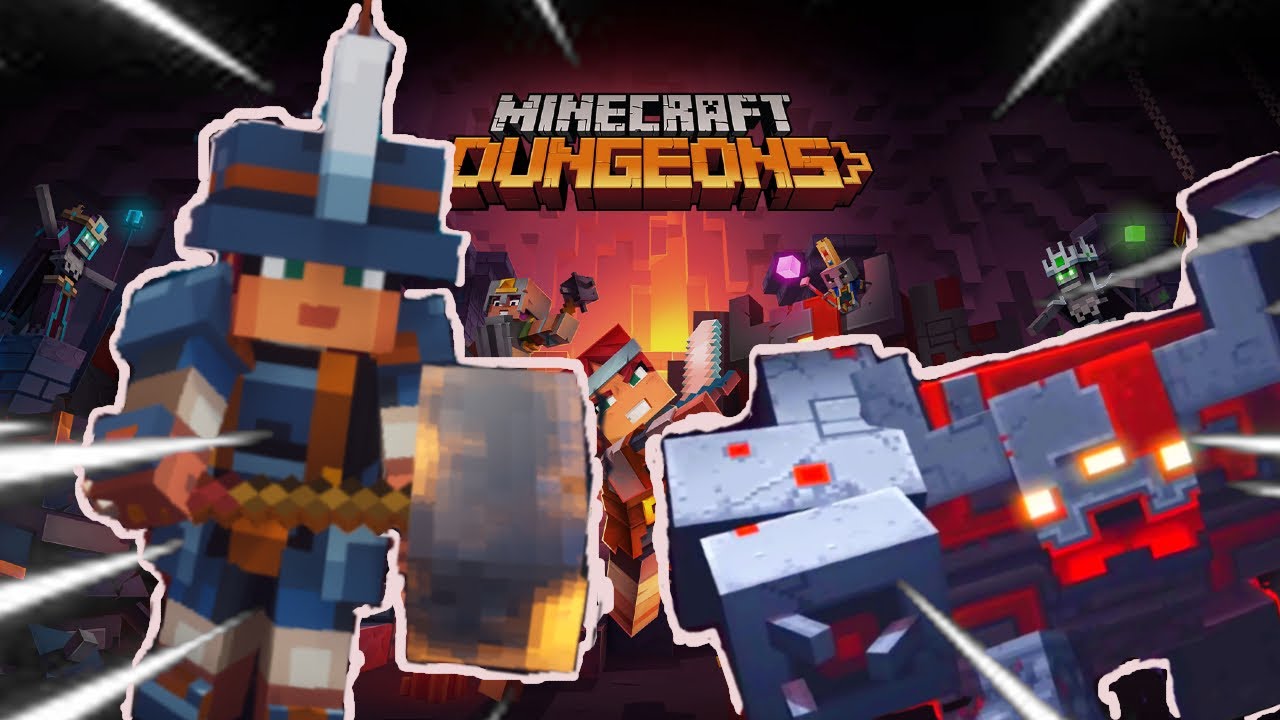 Scariest Boss Fight in Minecraft Dungeons (2) - YouTube