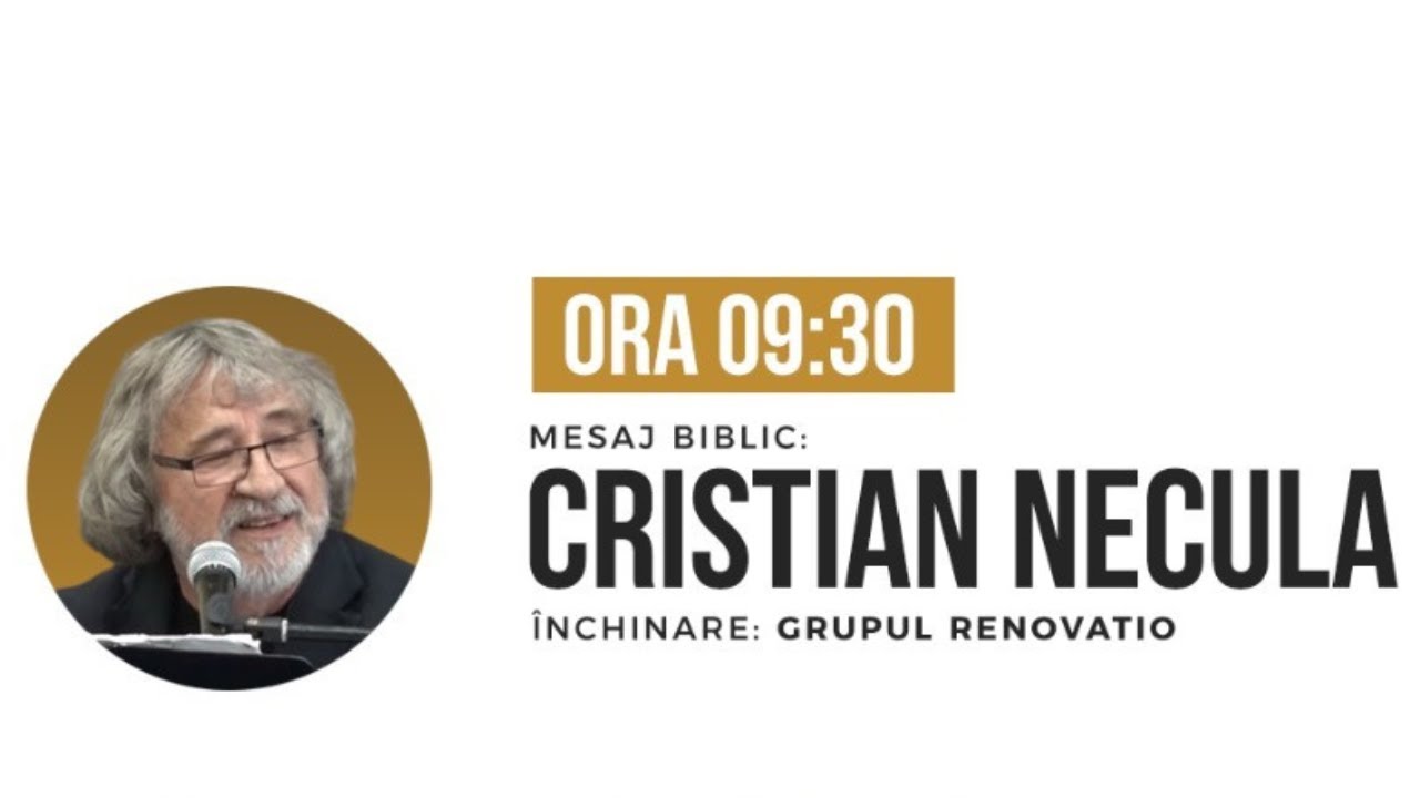 11 Iunie 2023 | Leprozeria | Mesaj: Cristian Necula - YouTube