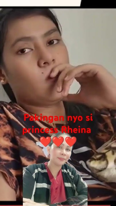 pkinggan NYO si princess Rheina #valsantosvlogs #rheina - YouTube