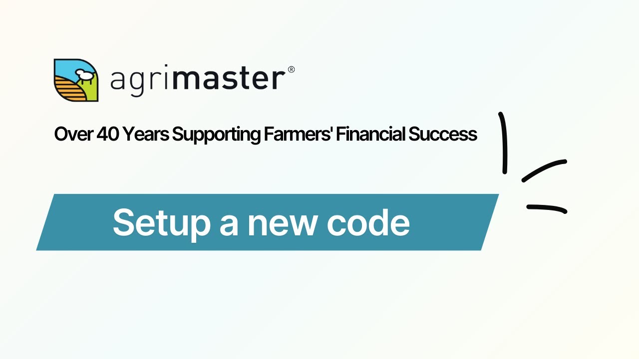 Codes | Agrimaster Tutorials - YouTube