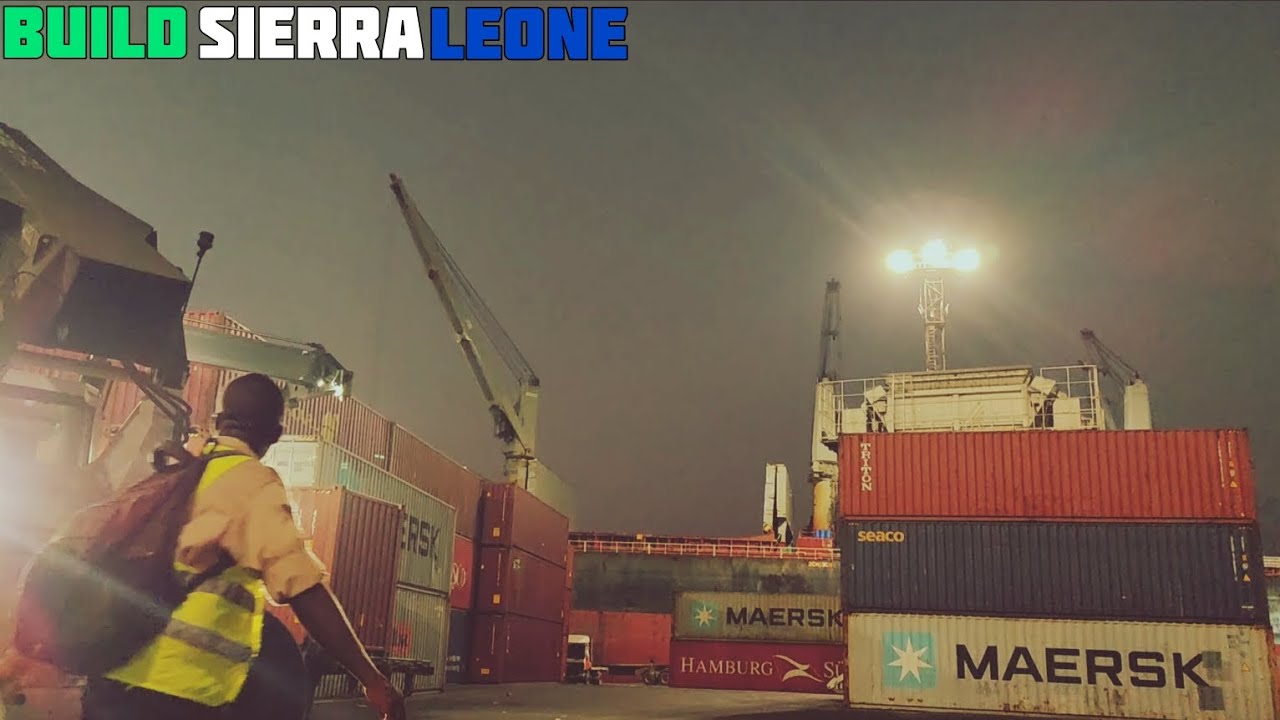 Inside Freetown National Port - YouTube