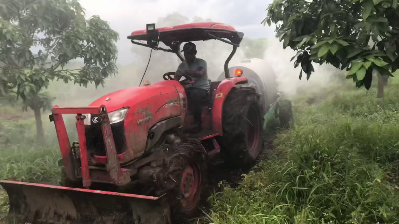 ម៉ាស៊ីនបាញ់ថ្នាំទំនើប Angkor Sprayer- Performance - YouTube