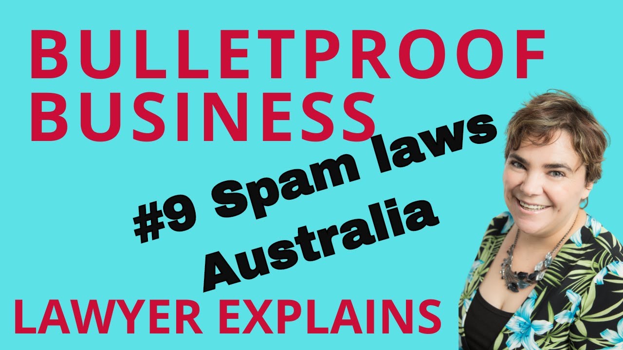Spam Laws in Australia - YouTube