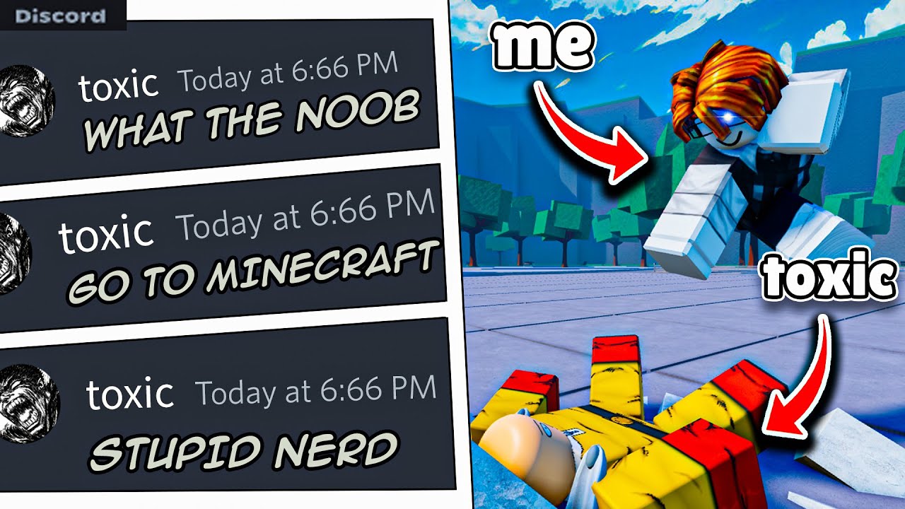 When joined on the TSB Discord server... | The Strongest Battlegrounds ...