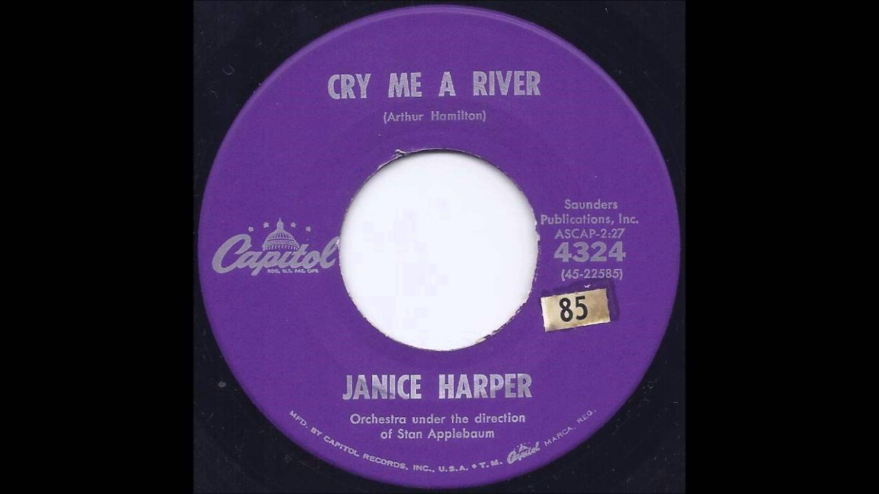 "Cry Me A River" - Janice Harper - YouTube