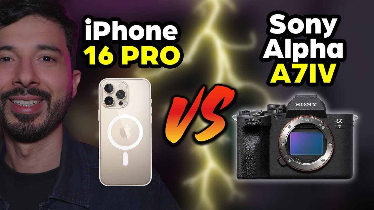 Smartphone vs Cámara profesional ( iphone 16 pro vs Sony Alpha A7IV ...