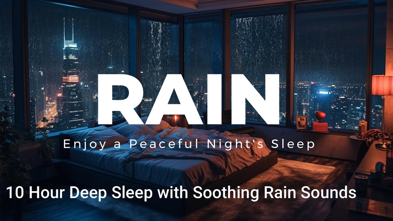 Enjoy a Peaceful Night's Sleep with Relaxing Rain Sounds! - YouTube