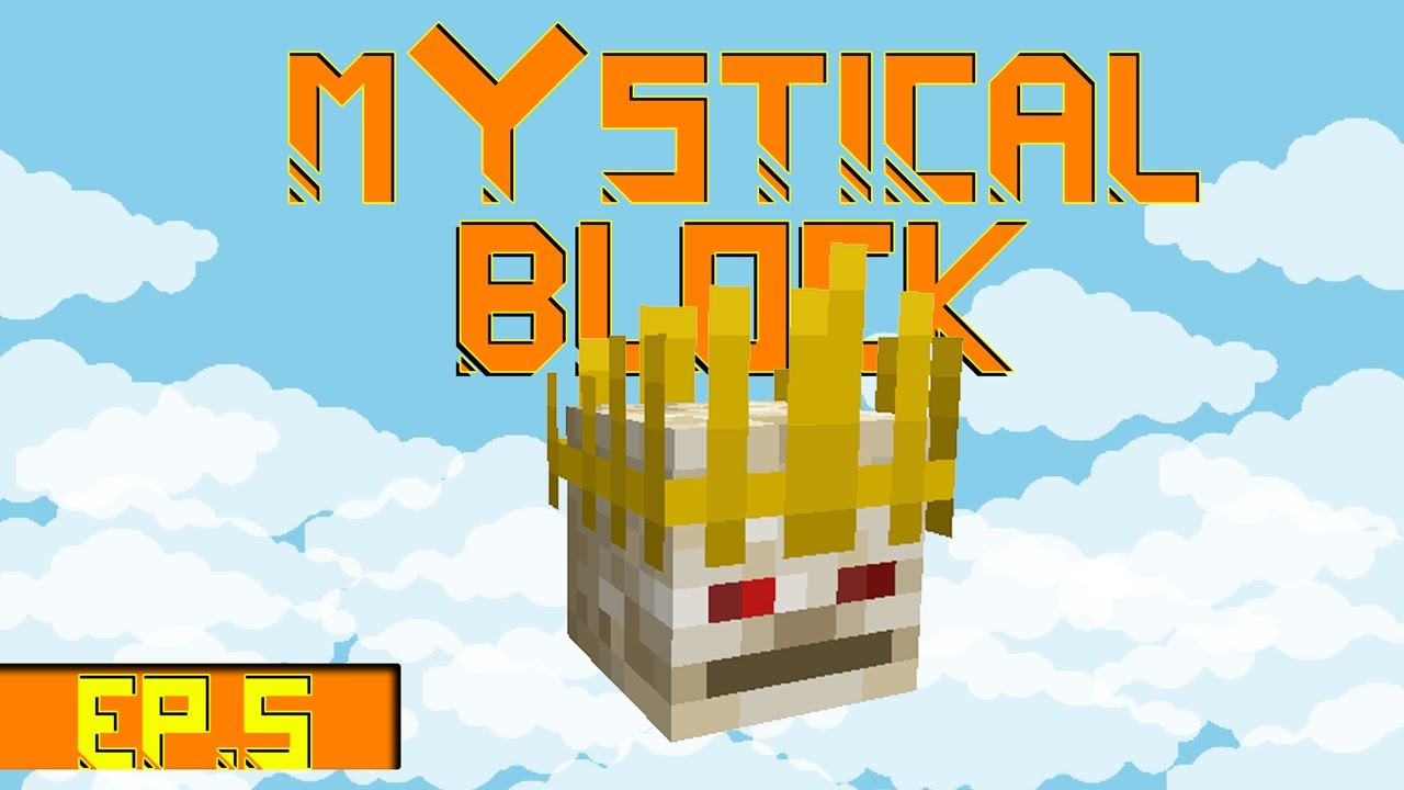 Minecraft Mystical Block | Boss Hunting #5 | Modded Questing Skyblock ...