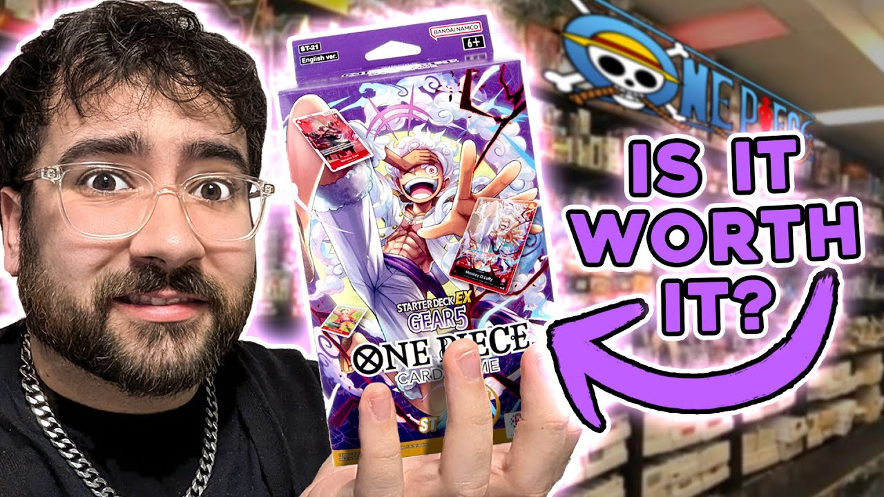 Is the One Piece Red Luffy Starter Deck Worth Buying?? [ST21 Review] - YouTube