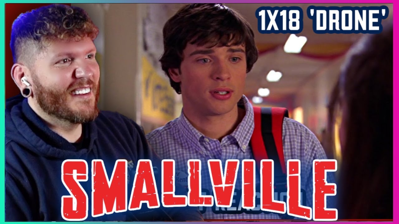 First time watching SMALLVILLE 1x18 'Drone' REACTION - YouTube