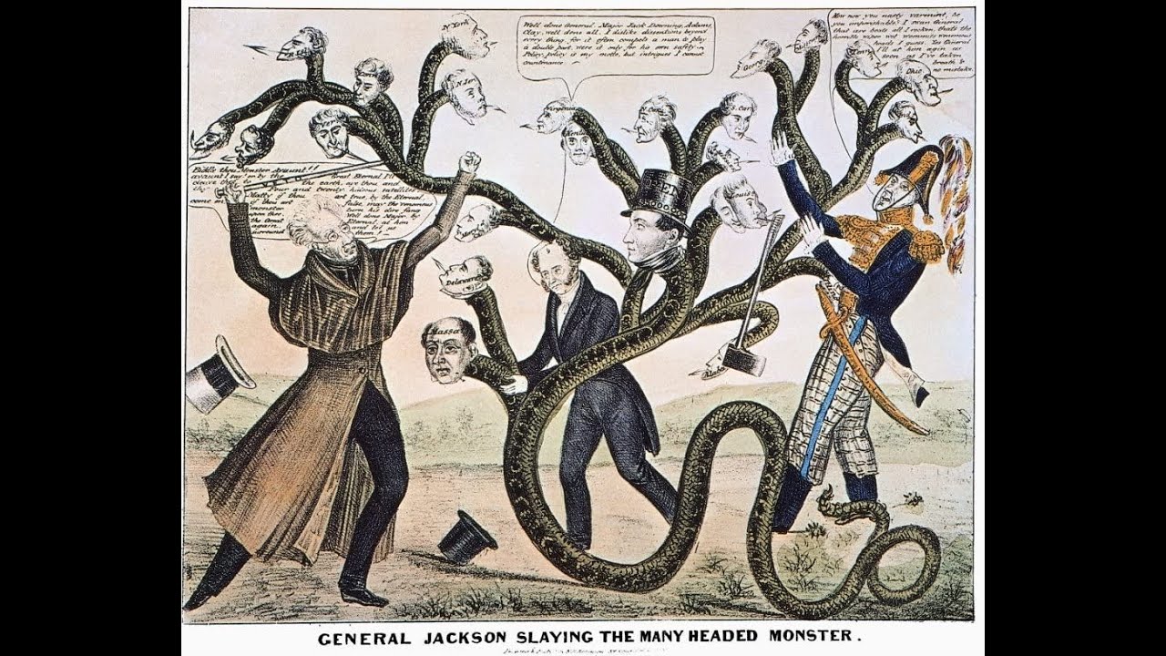 Andrew Jackson's 1832 Veto Of The Bank - Excerpts From It - YouTube