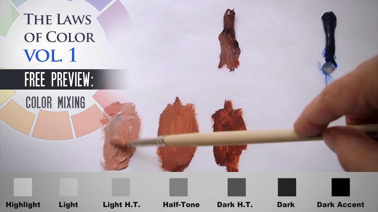 Laws of Color Vol. 1(Free Version): Color Mixing - Part 1 - YouTube