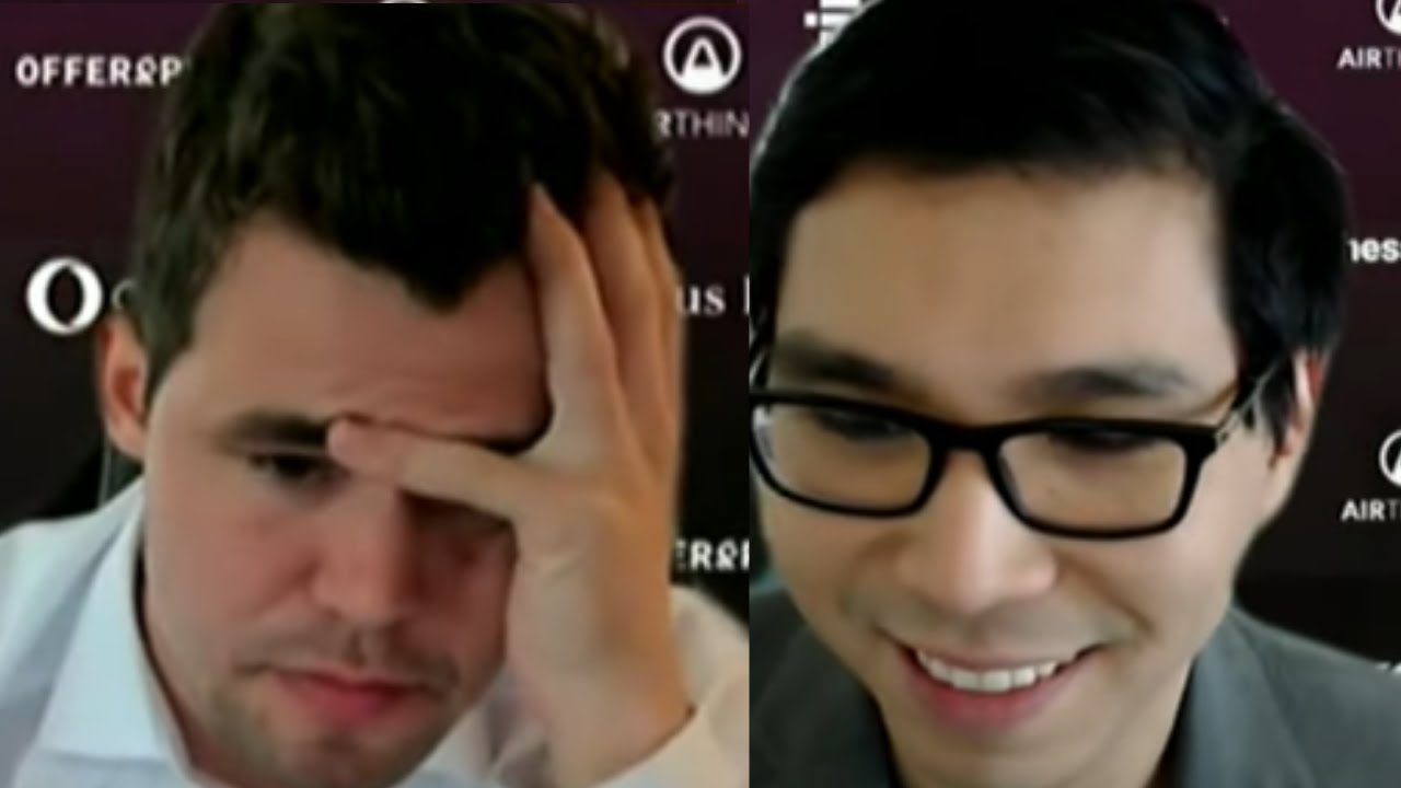 Wesley So Starts Smiling When Magnus Carlsen Plays Very Interesting ...