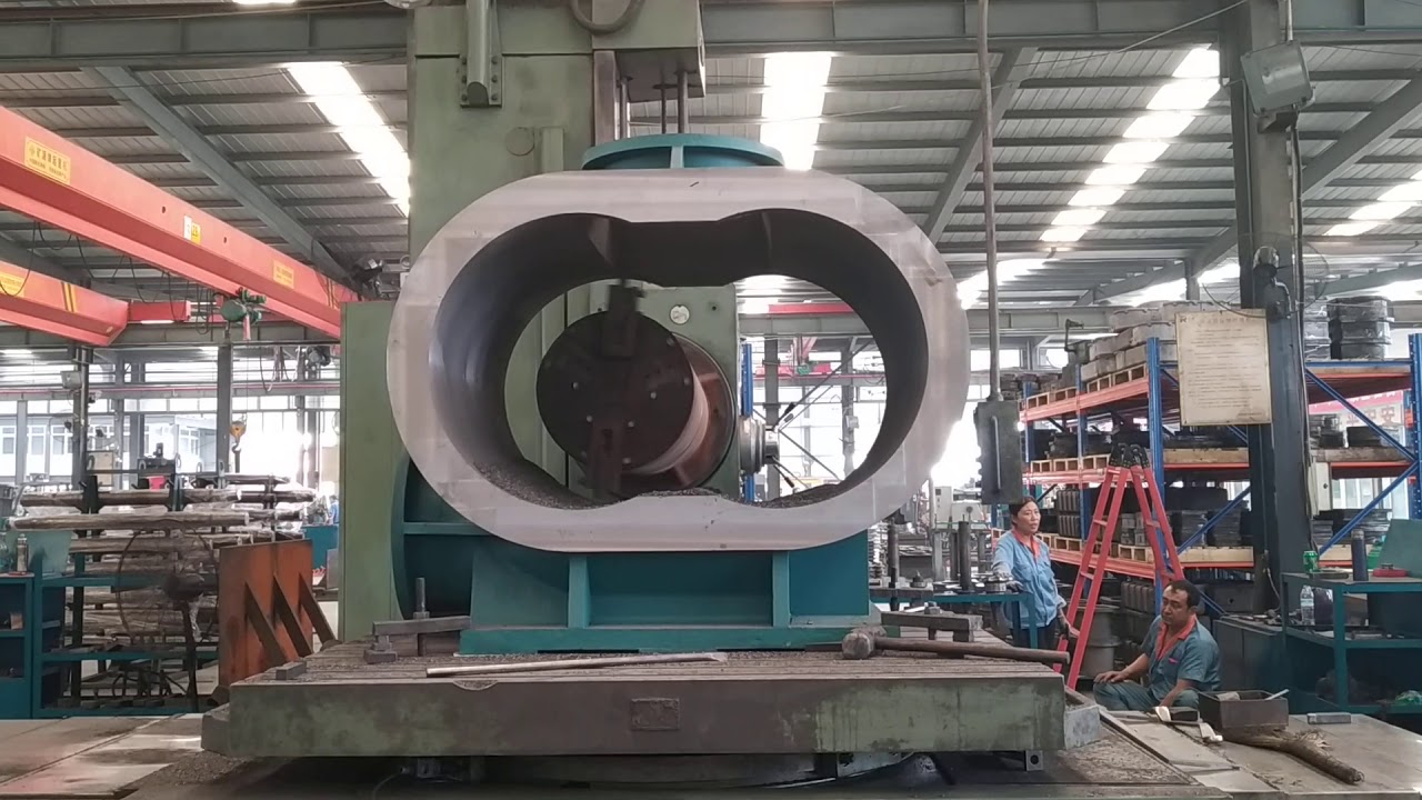Shangu Roots Blower Casing Processing - YouTube