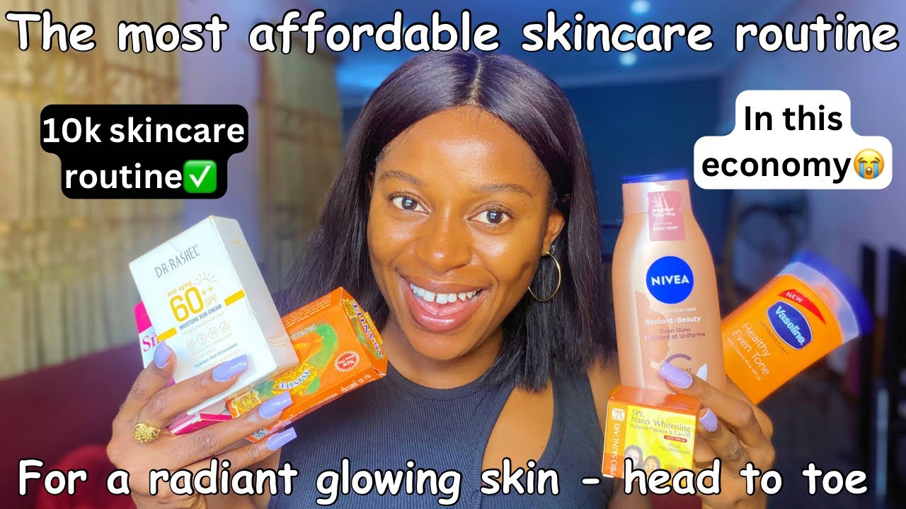Simple 10k💰head to toe skincare routine for glowing skin in this ...