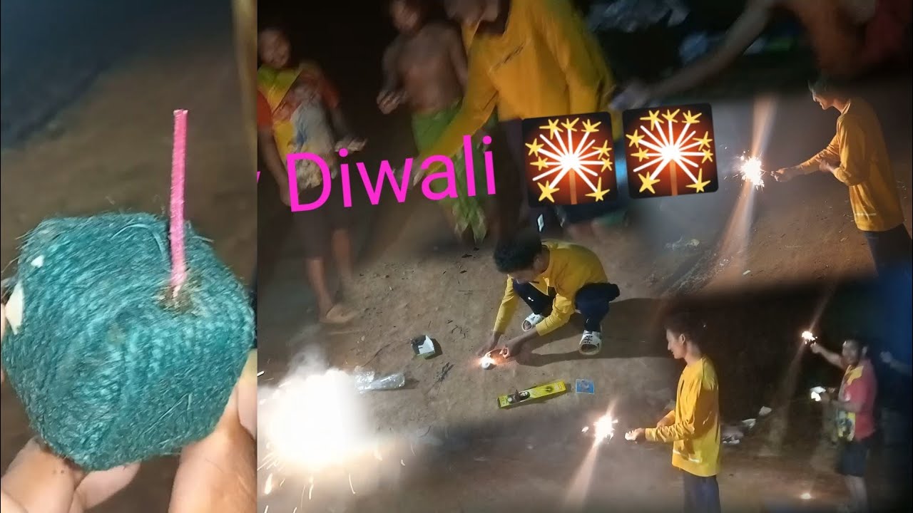 HAPPY Diwali 🎇 || alu bom 💣💣 ||naidw boibw 🎇 Diwali 🪔 Puja palinaikwo 🎇 ...