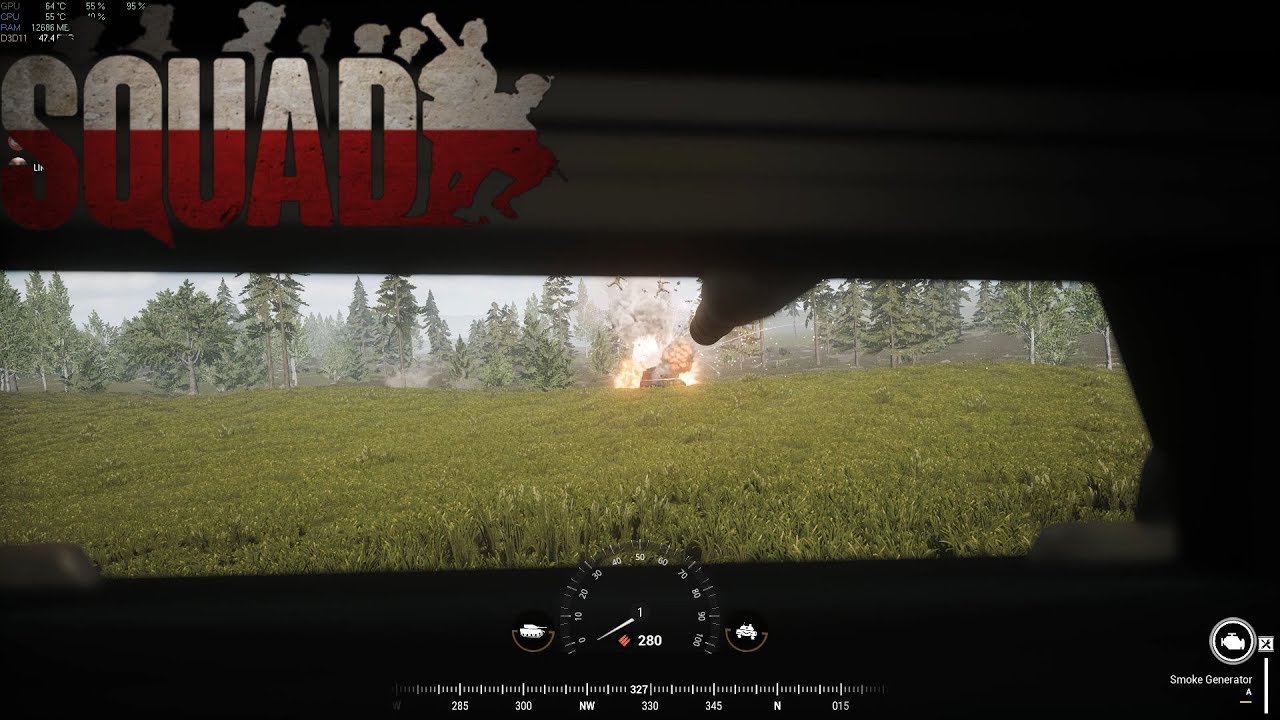 Squad -Tank Gameplay - YouTube