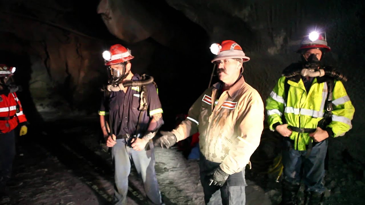 Underground Mine Rescue Training - YouTube