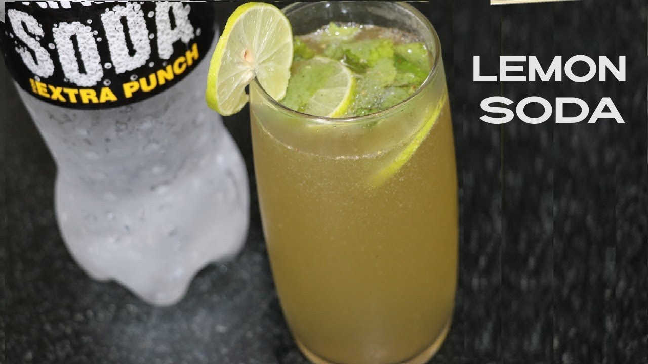 Restaurant Style Nimbu Soda Recipe | Lemon Soda Recipe in Hindi | Home ...