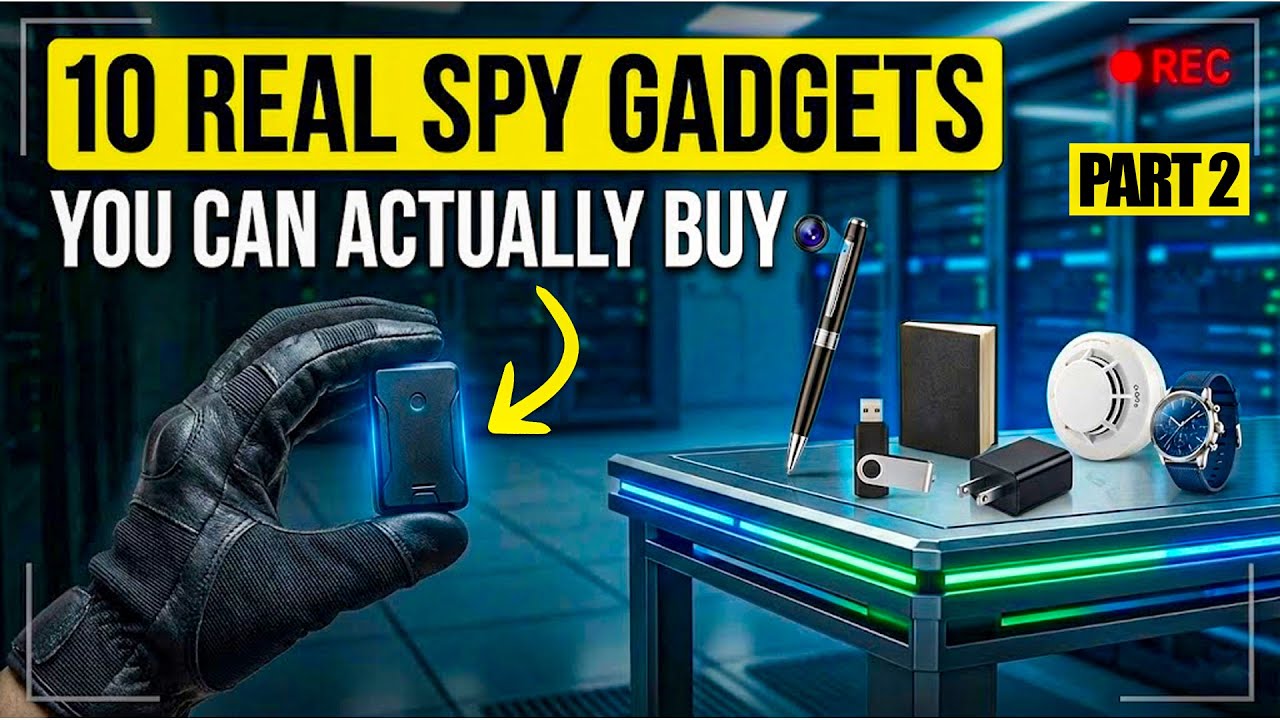 10 REAL Spy Gadgets You Can Actually Buy on Amazon (Part 2) - YouTube