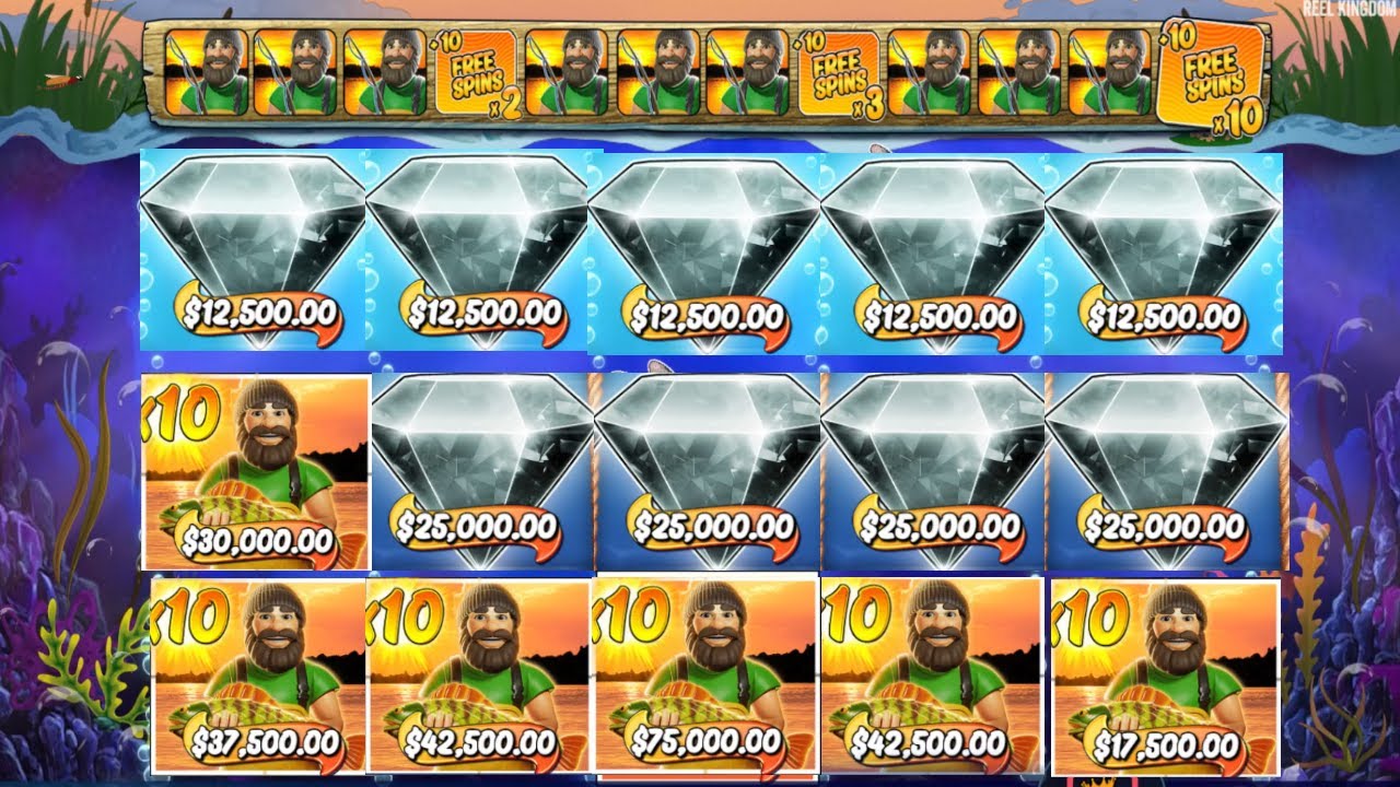 BIG BASS HOLD AND SPINNER 10X HUGE WIN DIAMONDS SCATTER HUGE DIAMOND ...