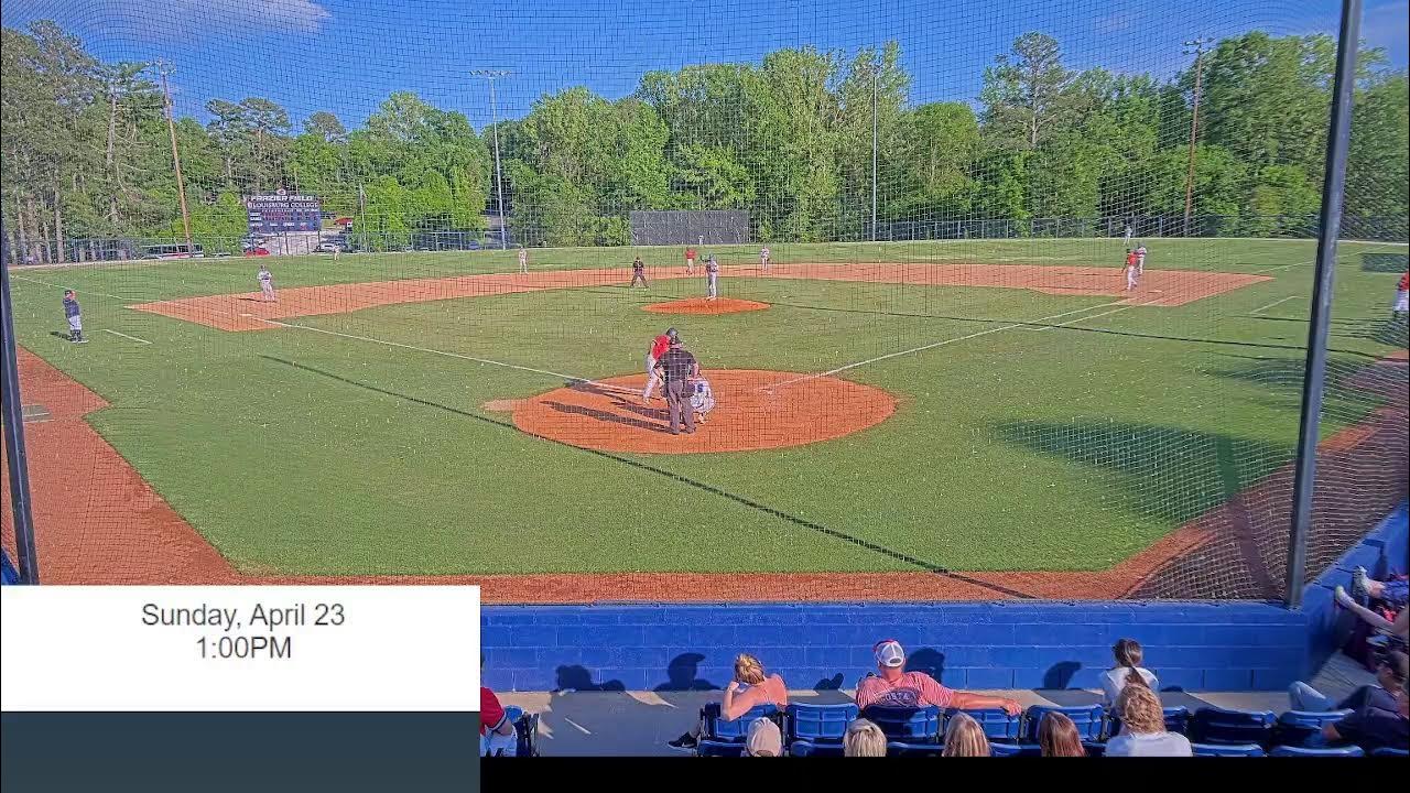 NJCAA Baseball Doubleheader: Spartanburg Methodist College at Louisburg College - YouTube