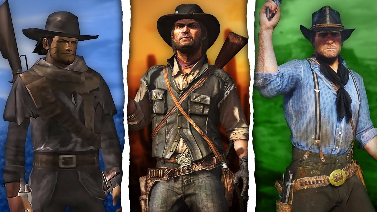 The Origins of Every Red Dead Protagonist - YouTube
