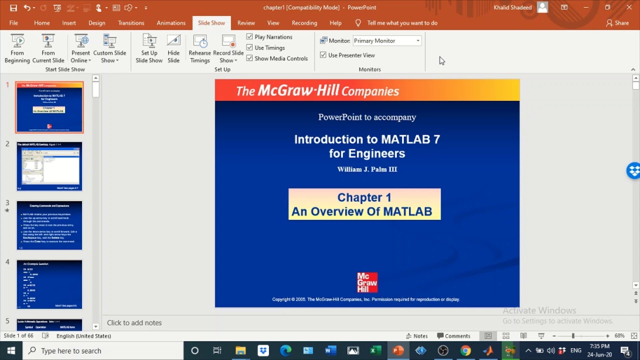 MATLAB CH1- 1 - YouTube