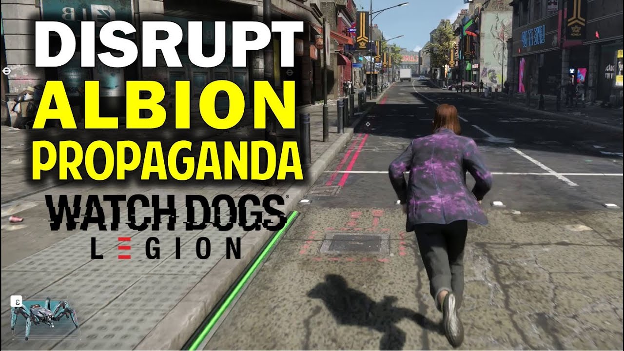 How to Disrupt Albion Propaganda: Light A Spark | Watch Dogs Legion ...