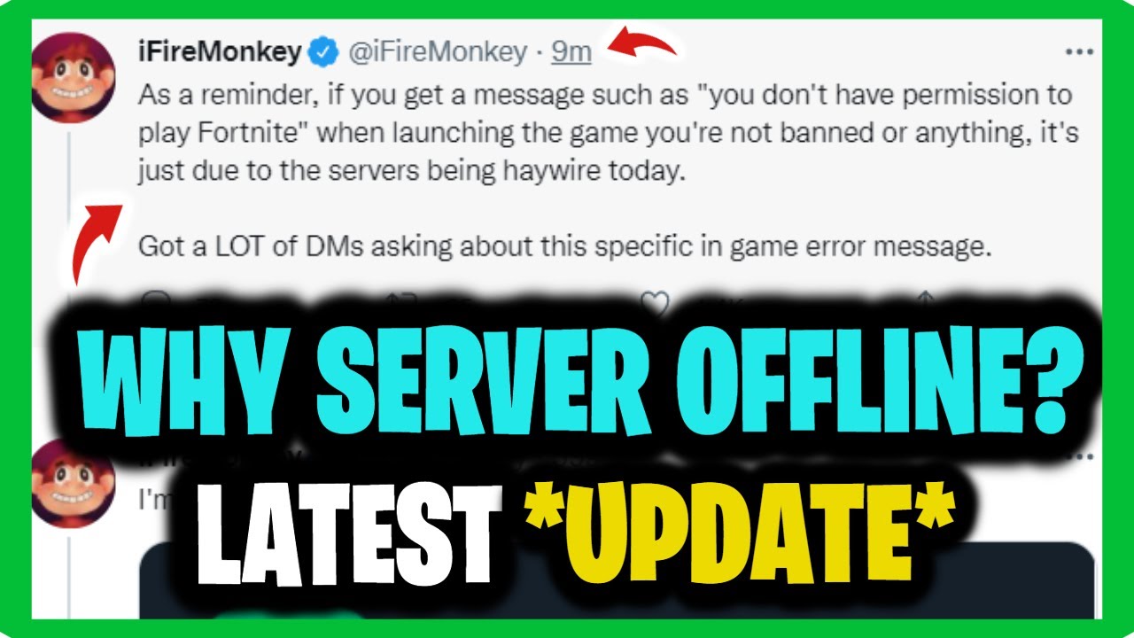 Why is Fortnite NOT WORKING? | When will Fortnite be BACK UP? | Why is ...