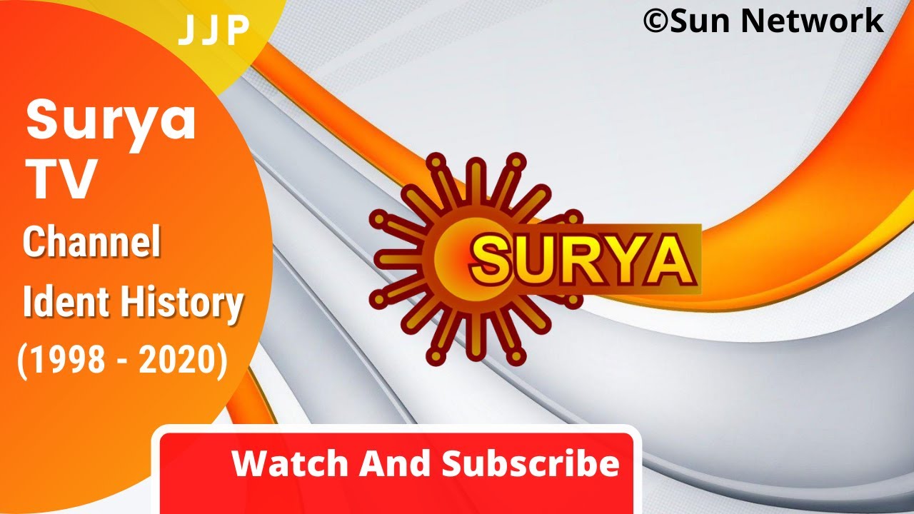 Surya TV | Channel Ident History (1998/2002 - 2020) - YouTube