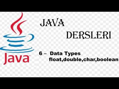 JAVA - 06 Veri Tipleri 3 (Ondalıklı Sayı ve Non-Numeric Veri Tipleri ...