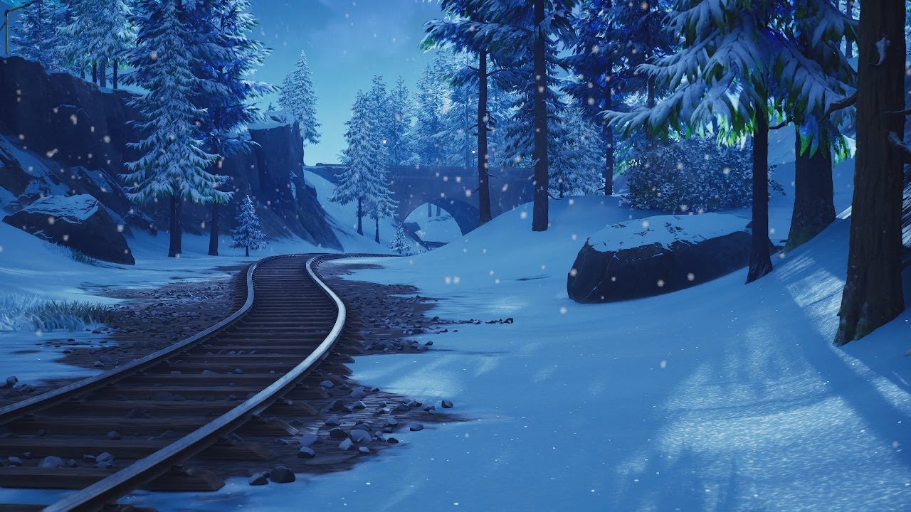 The Nap Nook - Fortnite CH5 S1 - Winter Train Tracks - YouTube