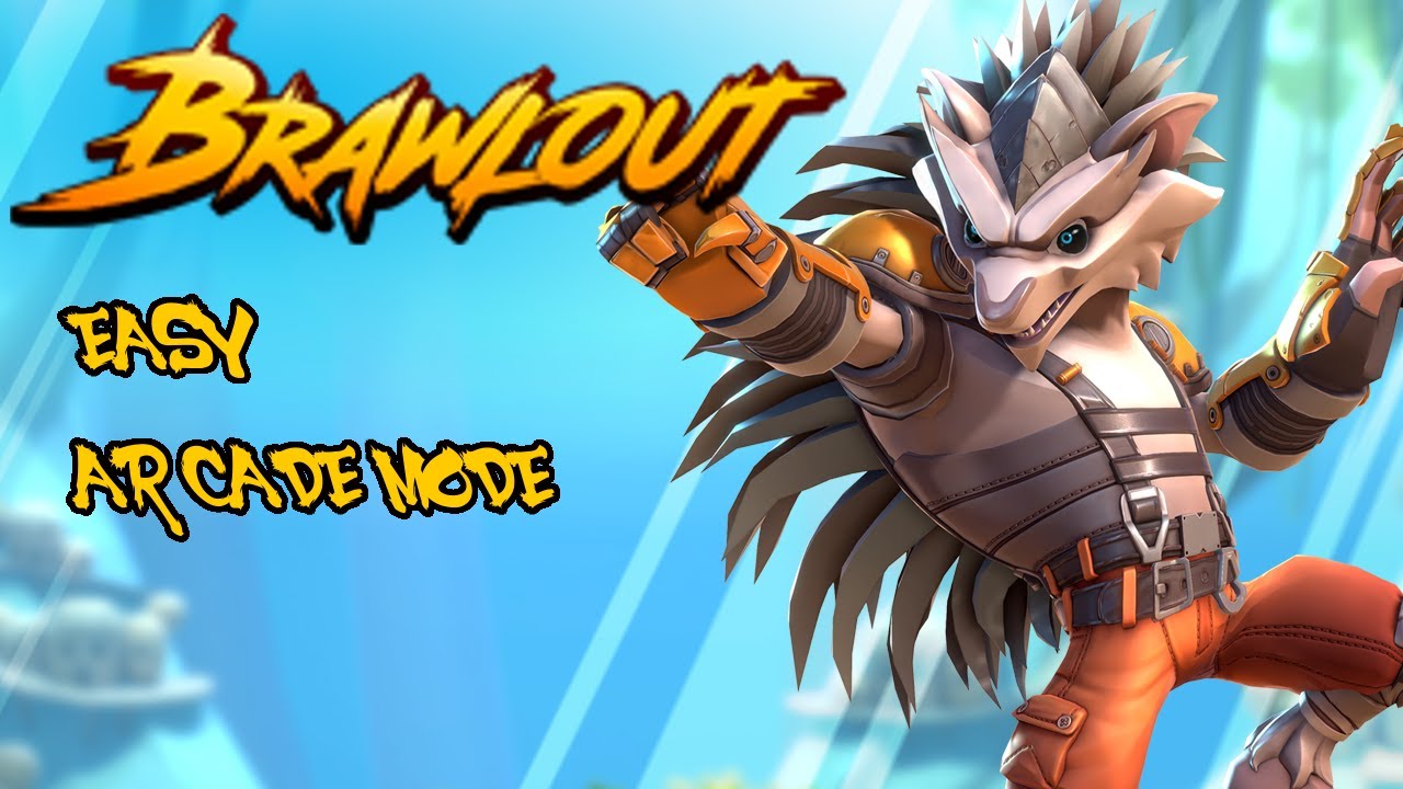 Brawlout Arcade Easy with Ripjack - YouTube