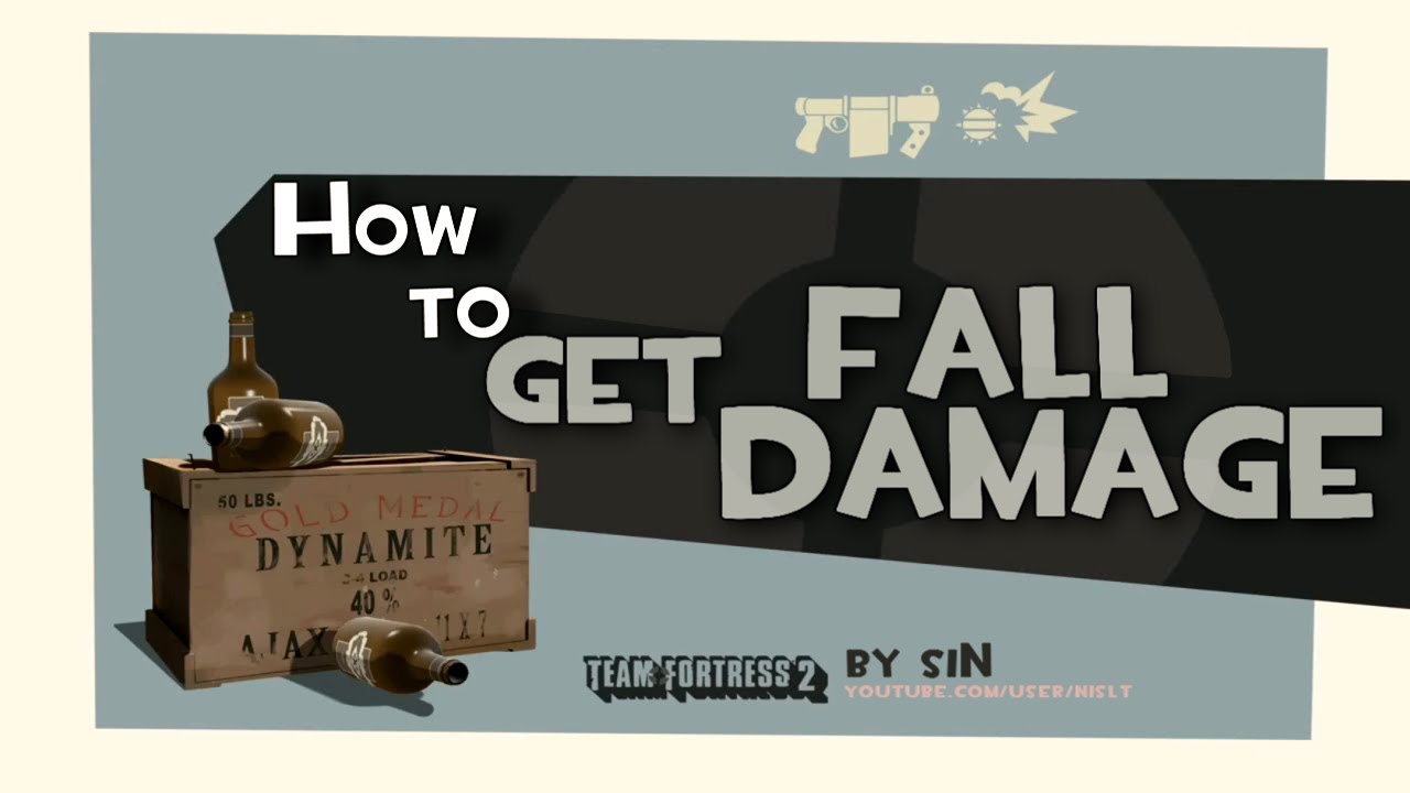 TF2: How to get fall damage - YouTube
