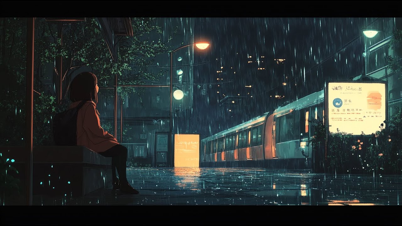 90s' Chill Lofi Rain - Melancholic Relaxing Music for Study & Sleep ...