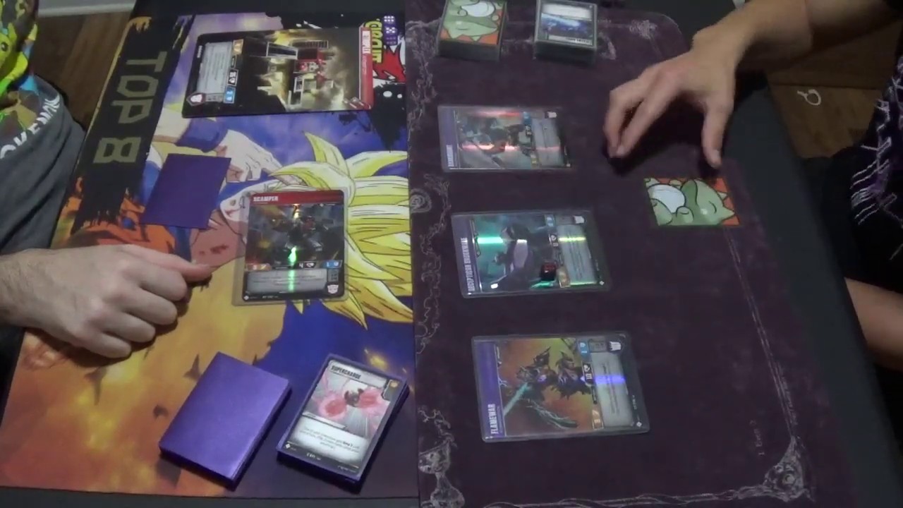 Transformers TCG: Metroplex versus Shockwave and Friends - YouTube