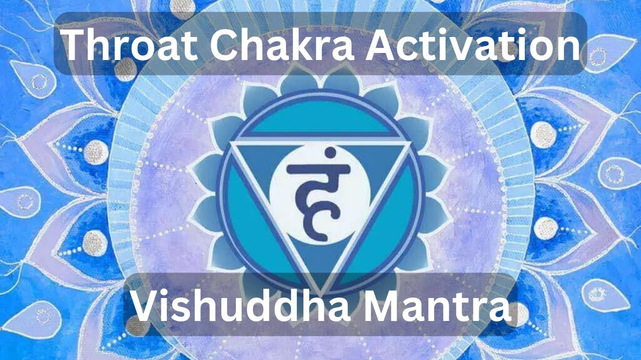 Throat Chakra Activation ~ Vishuddha Mantra 4 Mins - YouTube