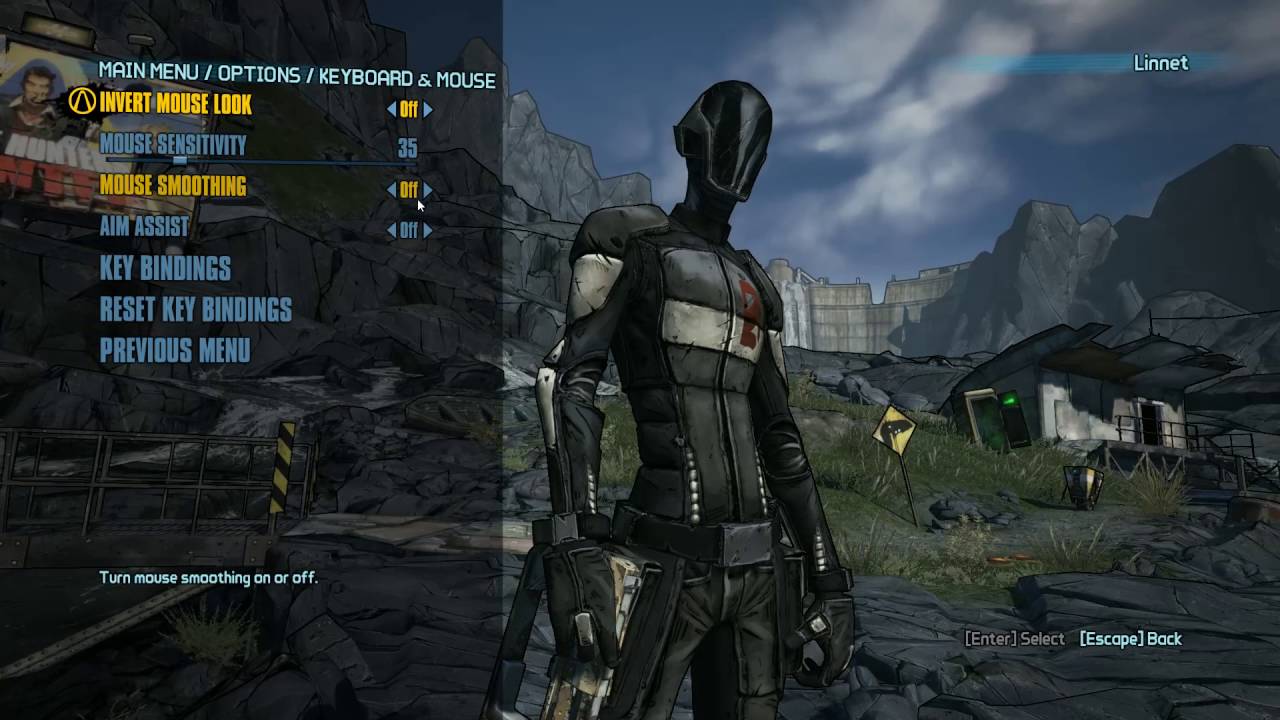 How To Enable Mouse Smoothing In Borderlands 2 - YouTube