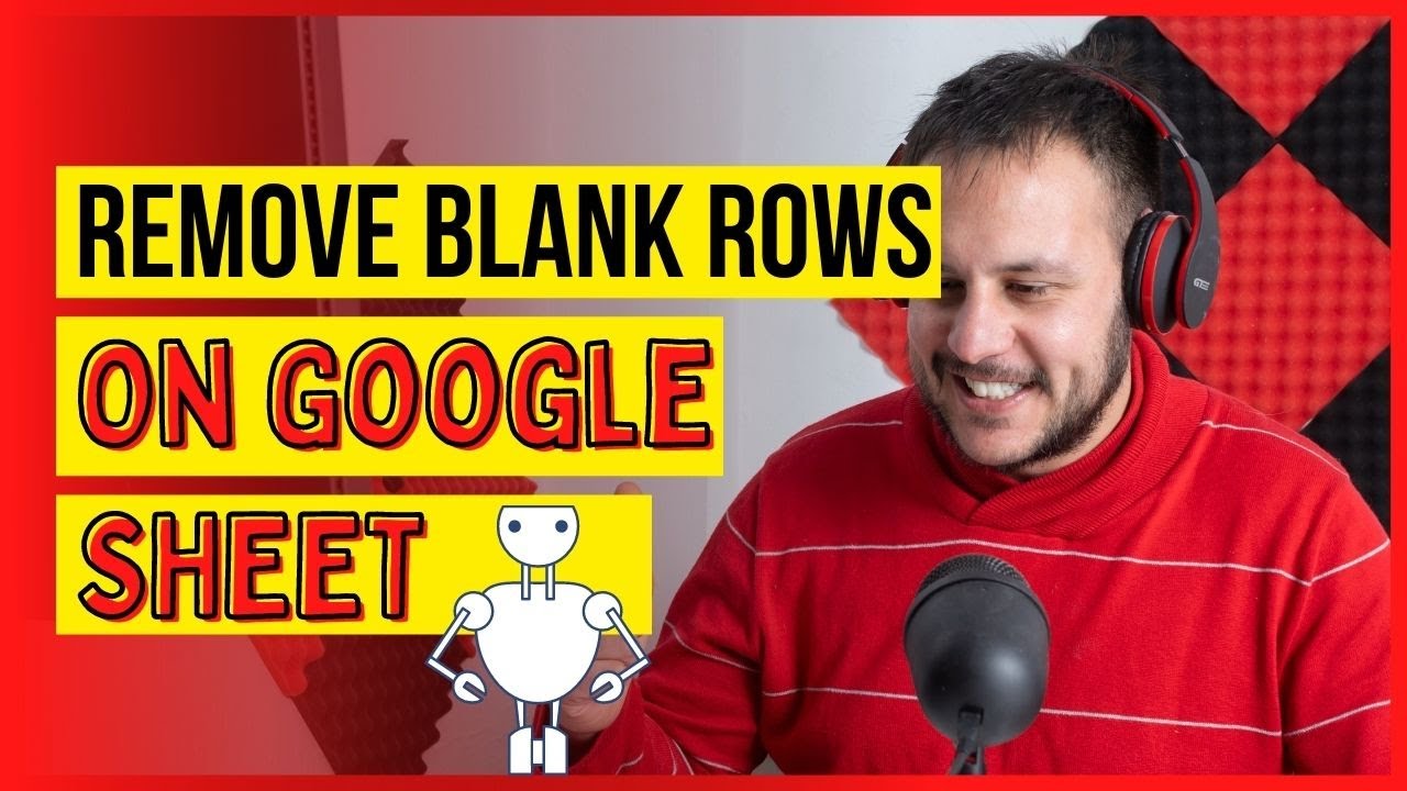 Remove Blank Rows Automatically On Google Sheet By BTC YouTube Remove Blank Rows Automatically On Google Sheet By BTC YouTube