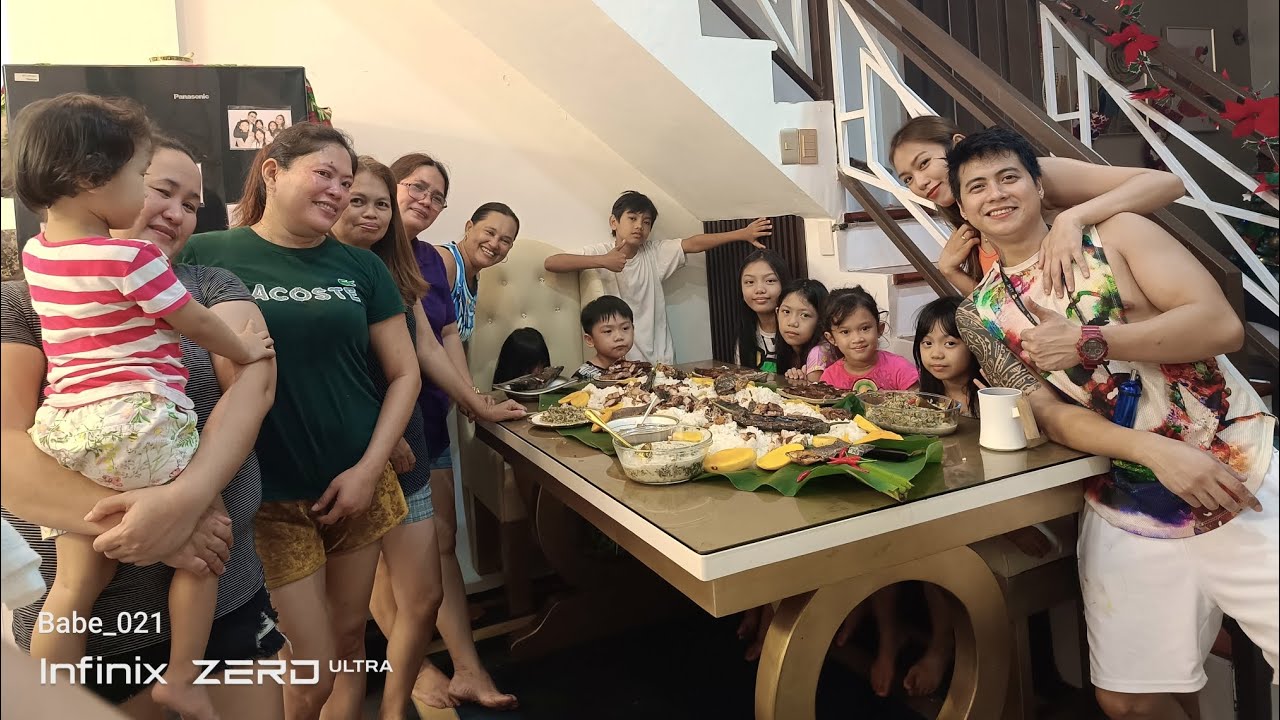 Boodle fight with Ate Jo,Ate Jie & company | Dec.3,2023 Lafang!! - YouTube