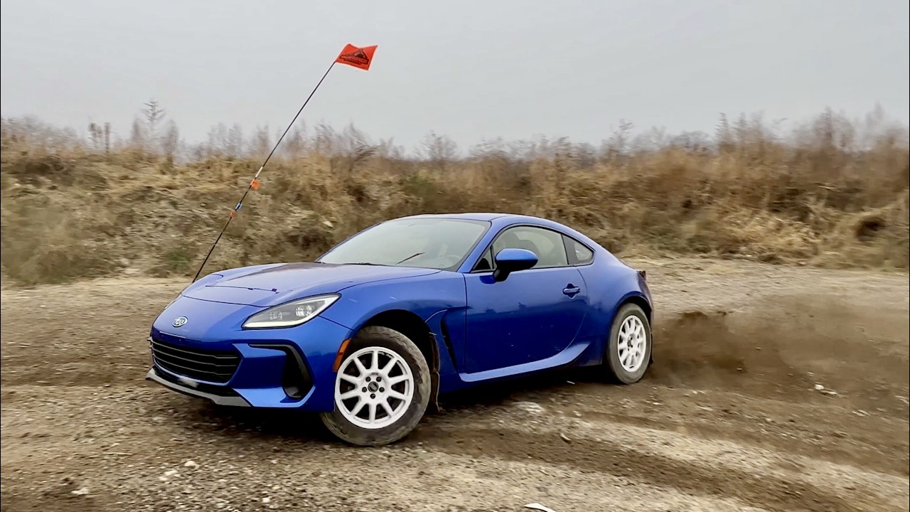 I took the BRZ to an Off-Road Park - YouTube