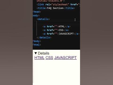 how to make drop-down element using Html #shorts #coding #viral #html - YouTube