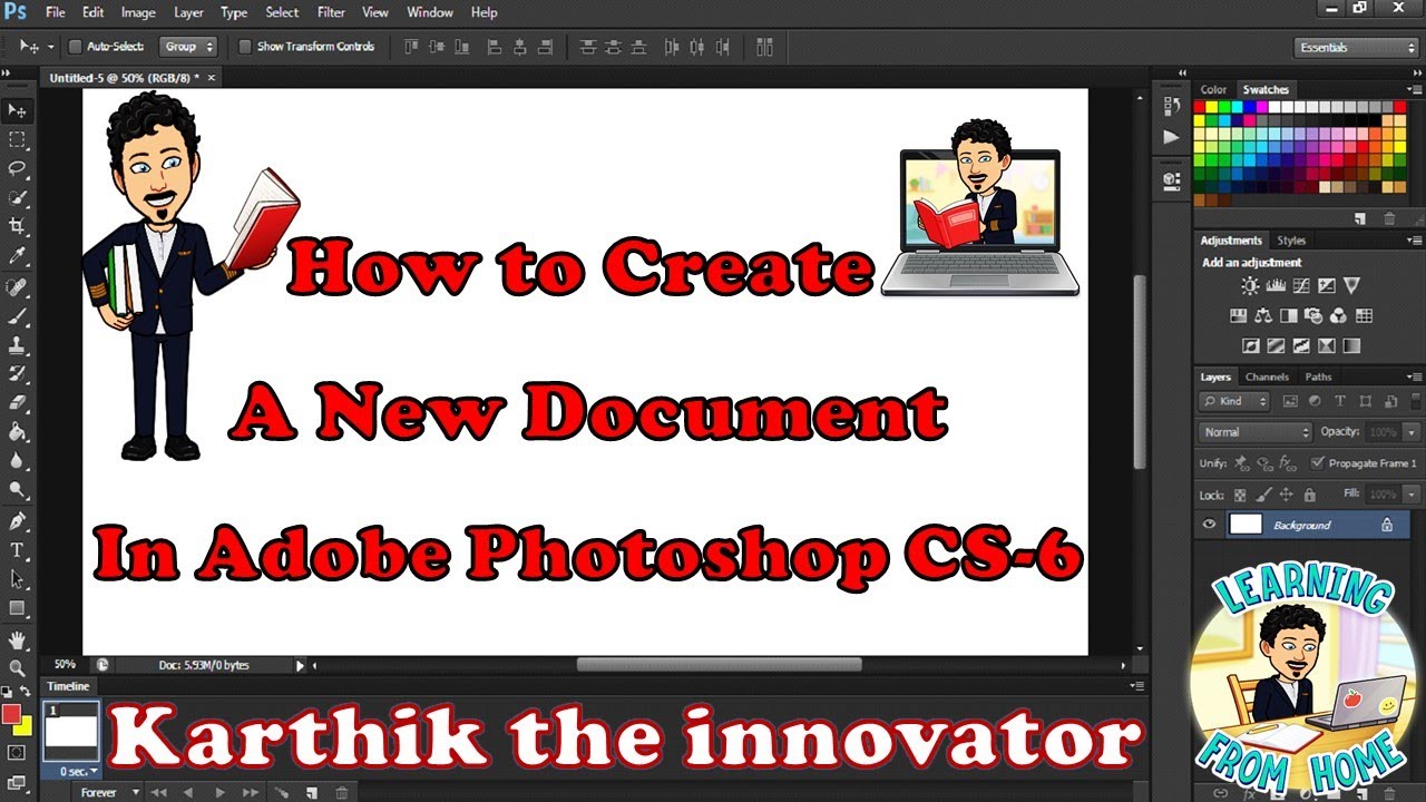 Creating A New Document | | Creating a New File || How to open a new ...
