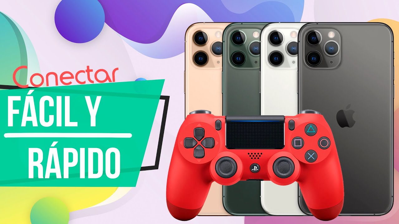 COMO CONECTAR TU CONTROL DE PS4 a iPhone en MINUTOS. - YouTube