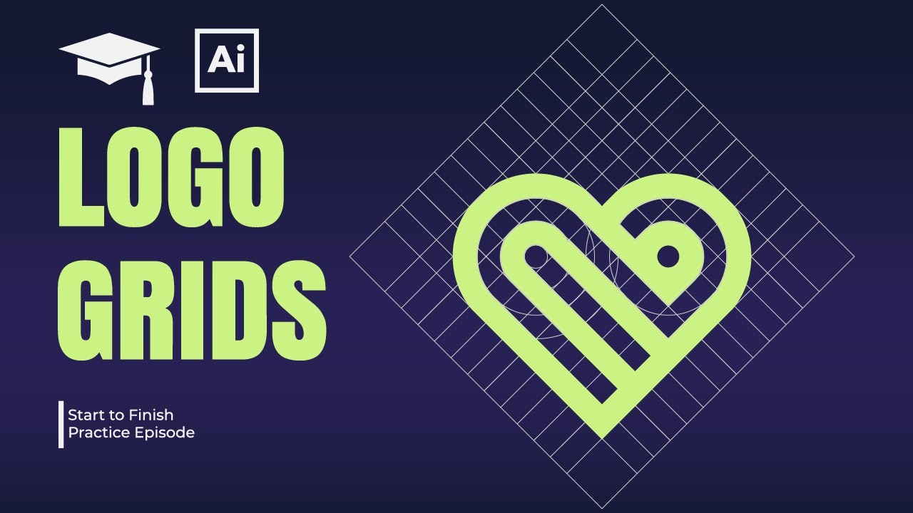 Create A Logo Using The Grid Method - YouTube
