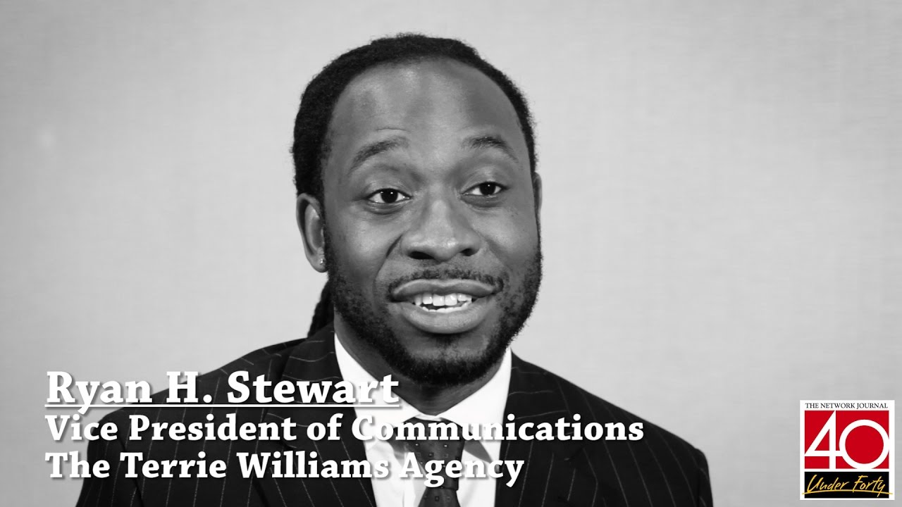 The Network Journal's 2016 40 Under Forty Honoree Ryan Stewart - YouTube